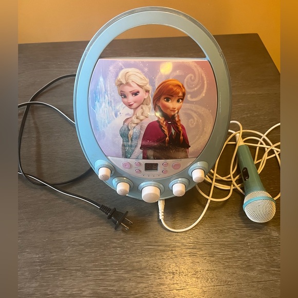 Disney | Toys | Frozen Lightup Disco Party Cdg Karaoke | Poshmark